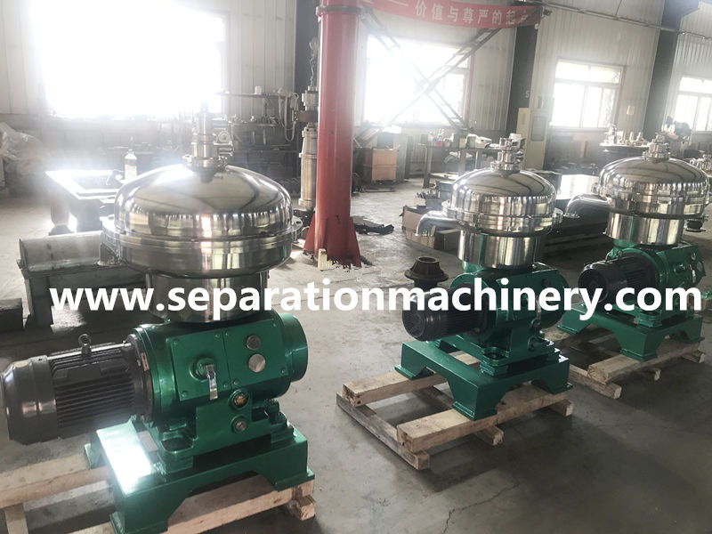 Disc Milk Fat Cream Centrifuge Separator Solid Liquid Butterfly ...